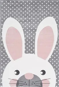 Vopi Dětský koberec Kiddy 20341/295 Bunny 80 x 150  cm