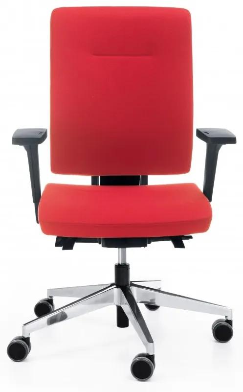 ProfiM - Židle XENON 10ST / 10STL s nízkým čalouněným opěrákem a samonastavitelným Synchro