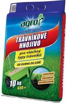 Trávníkové hnojivo agro trávníkové hnojivo s uchem, 10kg
