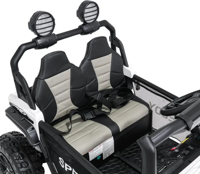 Elektrické autíčko PASSION 4x4 bílé