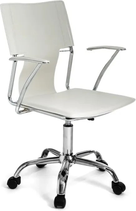 Tomasucci Kancelářská židle LYNX WHITE 86/96x55x54cm,bílá