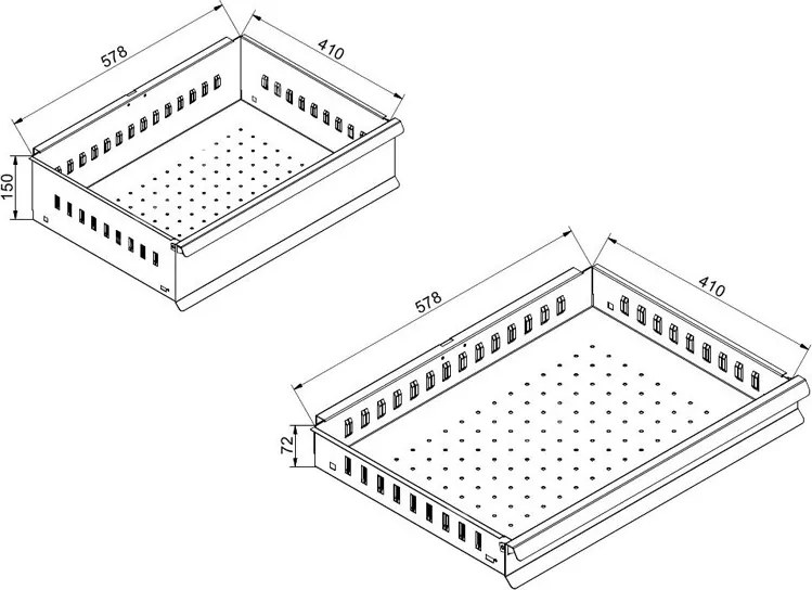Pojízdný dílenský vozík na nářadí GD, 6 zásuvek, 705 x 545 x 960 mm, grafit / červená