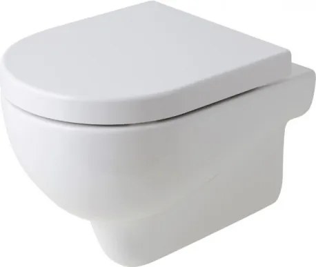 HOPA - Závěsné wc NUVOLA 55 × 35 cm - Bez WC desky KEAZNUWC55