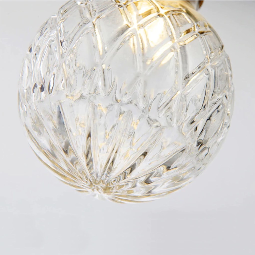 Toolight - závěsná lampa Retro Gold G9 APP649-1CP, zlatá, OSW-08160