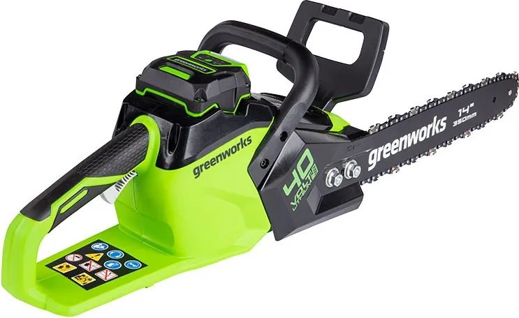 Aku řetězová pila Greenworks GD40CS15 40V