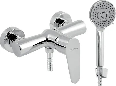 Sprchová baterie Novaservis Titania Fresh Eco se sprchovým setem 150 mm chrom 96061,0E