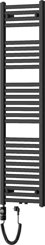 Mexen Hades, elektrické topné těleso 1500 x 400 mm, 600 W, černá, W104-1500-400-2600-70