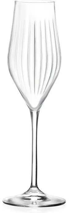 RCR TIMELESS SKLENICE NA ŠAMPAŇSKÉ 230ML SADA 6KS