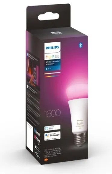 LED Stmívatelná žárovka Philips Hue WACA A67 E27/13,5W/230V 2000-6500K