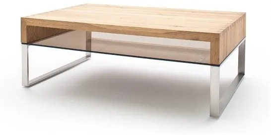 Konferenční stolek Maren - 110x39x70 (dub, hnědá)