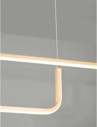 Závěsné LED svítidlo NOVA LUCE STRITA 40W 3000K 9006089 stmívatelné Triac