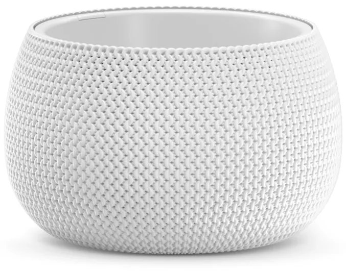 PROSPERPLAST Květináč - SPLOFY BOWL Průměr: 23,9 cm, Barva: krémová