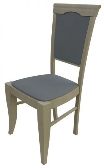 Židle JK13, Barva dřeva: bílá, Potah: Casablanca 2304