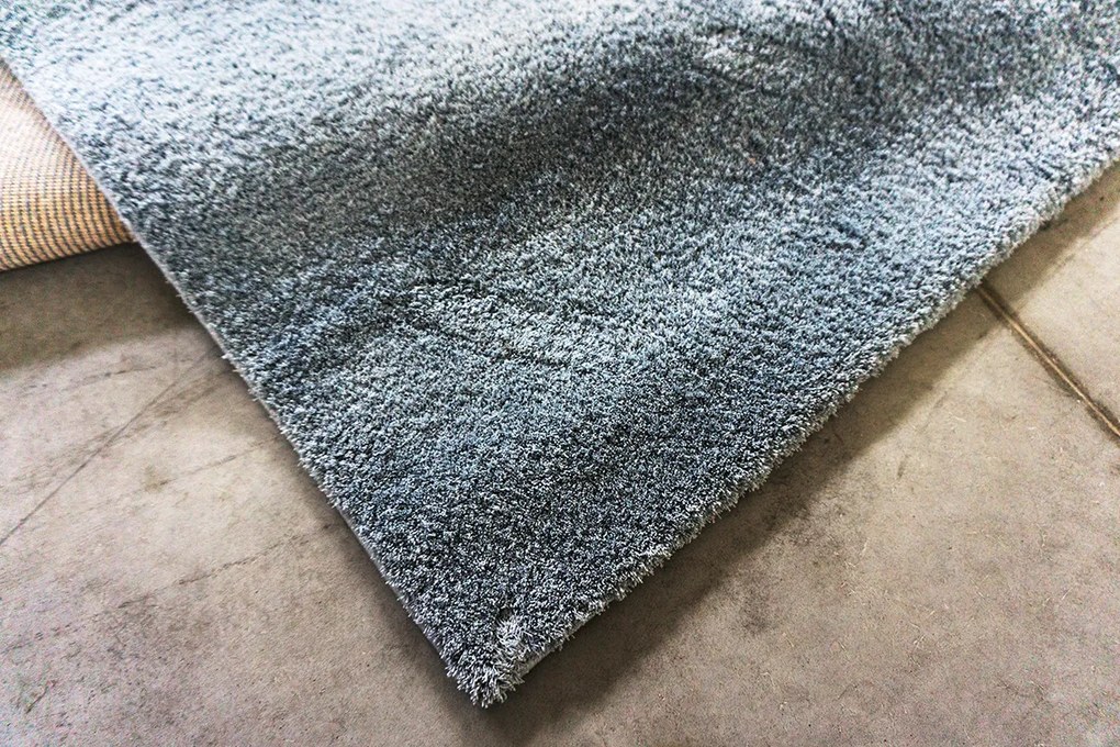BE Koberec Microsofty 8301 LIGHT BLUE - modrý obdélníkový Rozměr: 200x290 cm