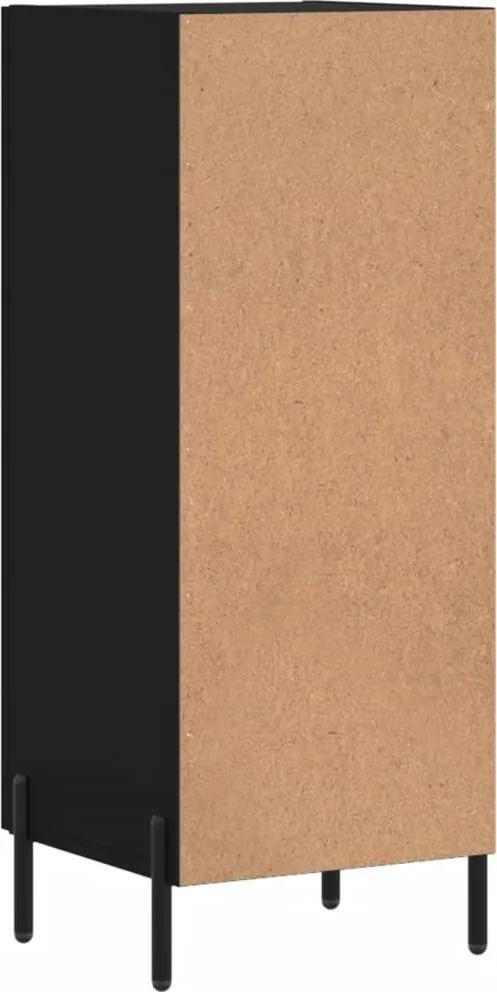 vidaXL Příborník 34,5 x 34 x 90 cm kompozitní dřevo [828549] Barva: bílá s vysokým leskem