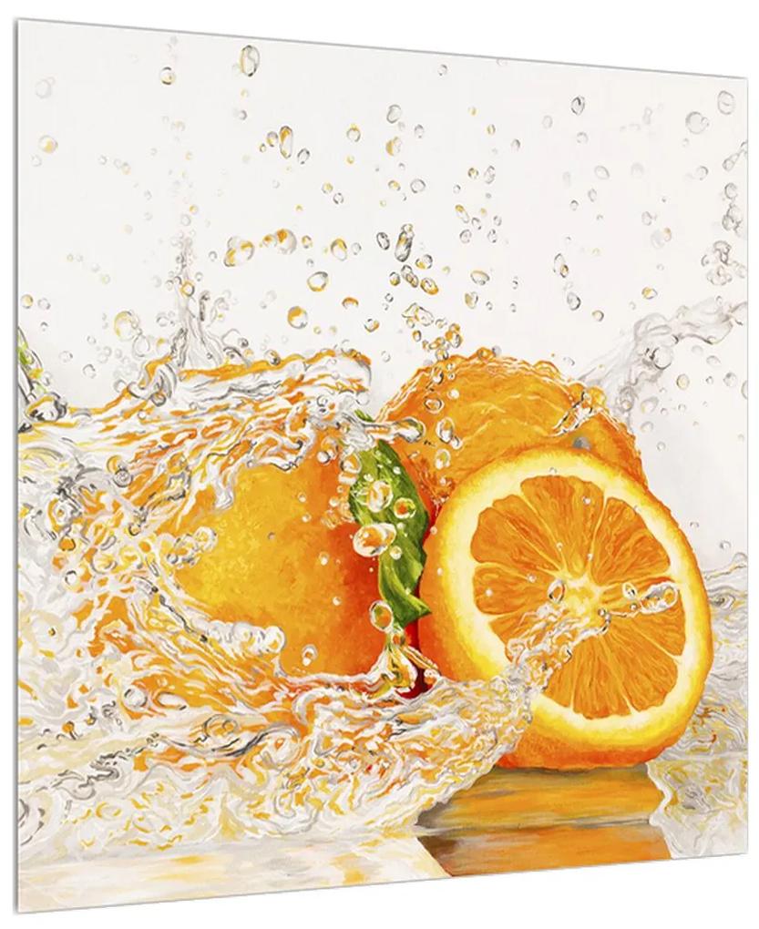 Obraz šťavnatých pomerančů (50x50 cm)