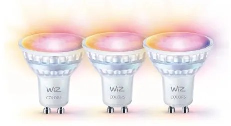 SADA 3x LED RGBW Stmívatelná žárovka PAR16 GU10/4,7W/230V 2200-6500K Wi-Fi - WiZ