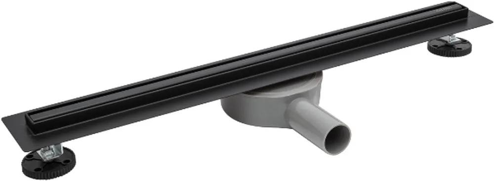 Balneo Slim &amp; Low ProLine Black odtokový žlábek s černou mřížkou 70 cm černá A0401020201-2