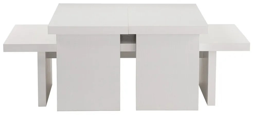 Designový konferenční stolek Xanthe 110 cm bílý