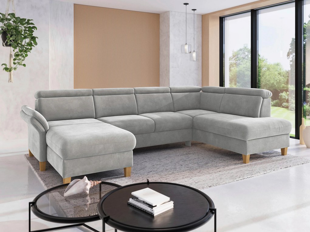 XXXLutz SEDACÍ SOUPRAVA, textil, barvy stříbra Sit & More - Sedací soupravy - 00014402579T
