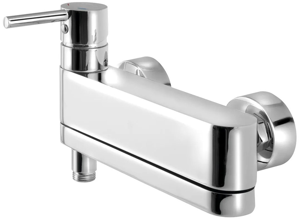 Sapho Sapho, RHAPSODY nástěnná vanová baterie, otočné ramínko, chrom, 5586