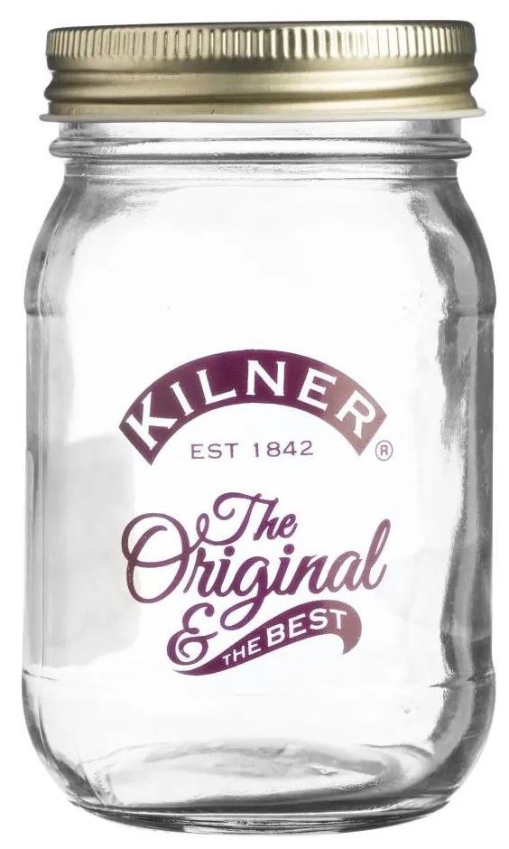 Šroubovací sklenice 0,4l "ORIGINAL & BEST" - Kilner