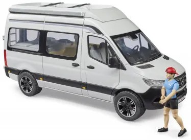 Bruder 2672 Mercedes-Benz Sprinter Camper s figurkou