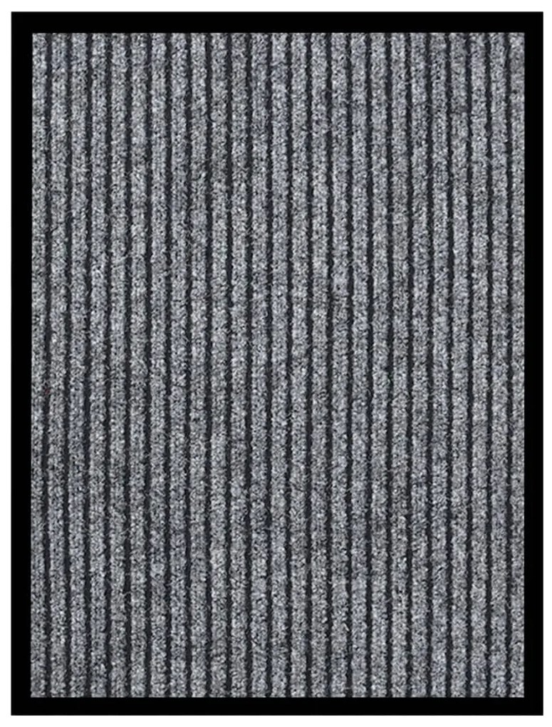 Rohožka pruhovaná šedá 40 x 60 cm 331604