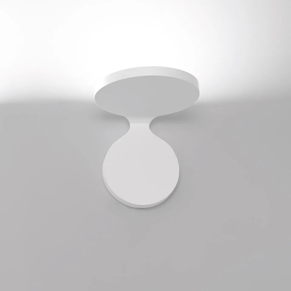 Artemide 1615010A Rea 17 White, nástěnné svítidlo pro nepřímé osvětelní,  25W LED 3000K, šířka 17cm