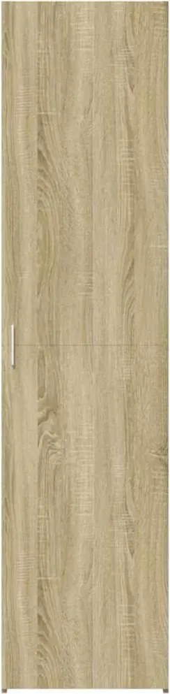 Skříň highboard dub sonoma 45 x 42,5 x 185 cm kompozitní dřevo 3281408