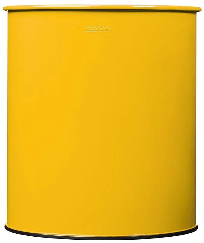 Rossignol SAS Odpadkový koš Rossignol Appy 50156, 30 L, ocelový, žlutý, RAL 1012