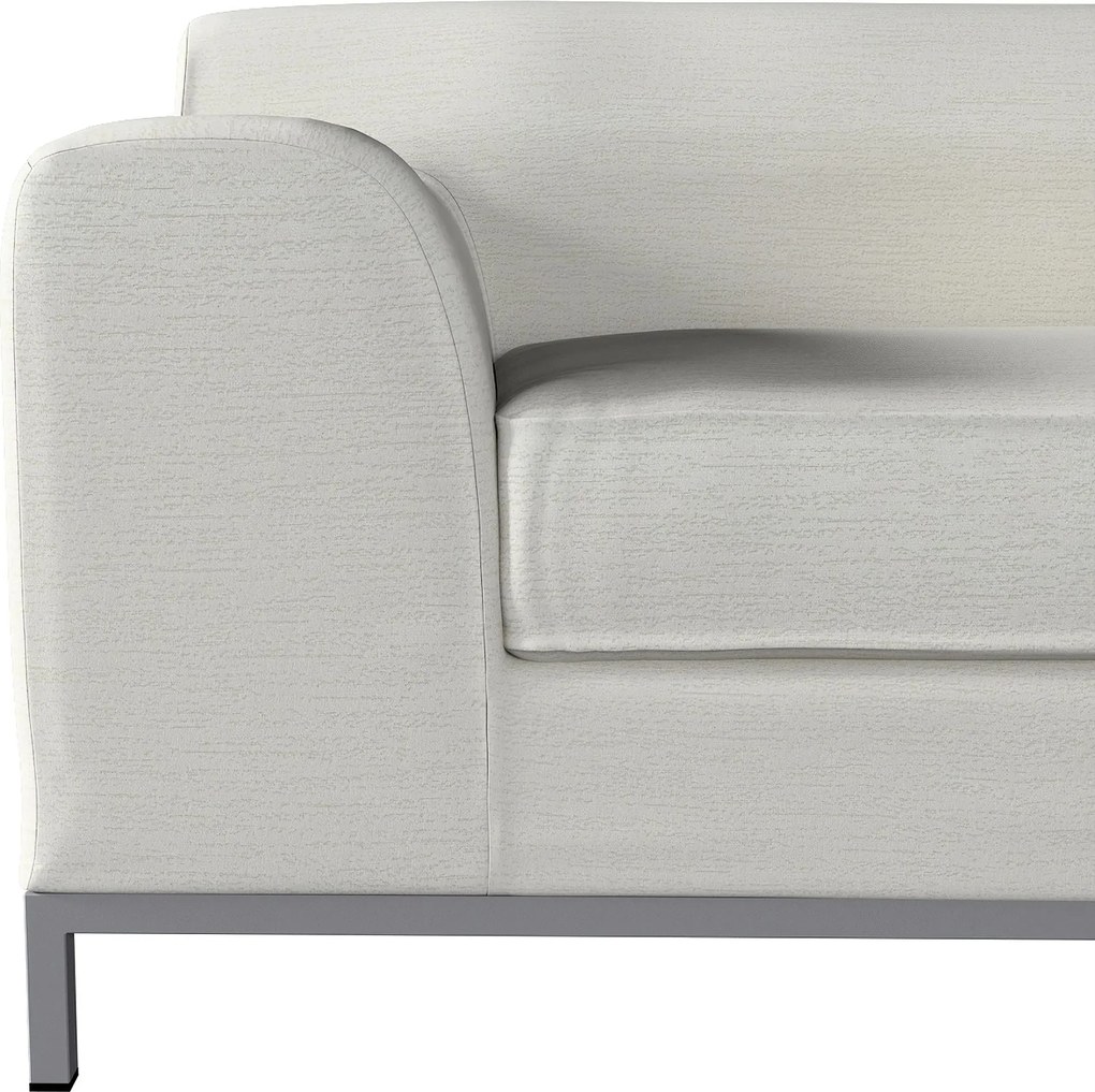 Potah na pohovku IKEA  Kramfors 2-místná barva šedá látka lesklé, pletený vzor, sametová