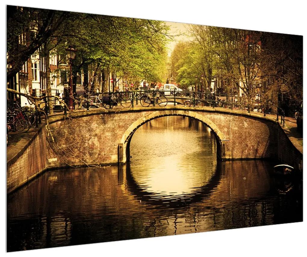 Obraz Amsterdamu (120x80 cm)