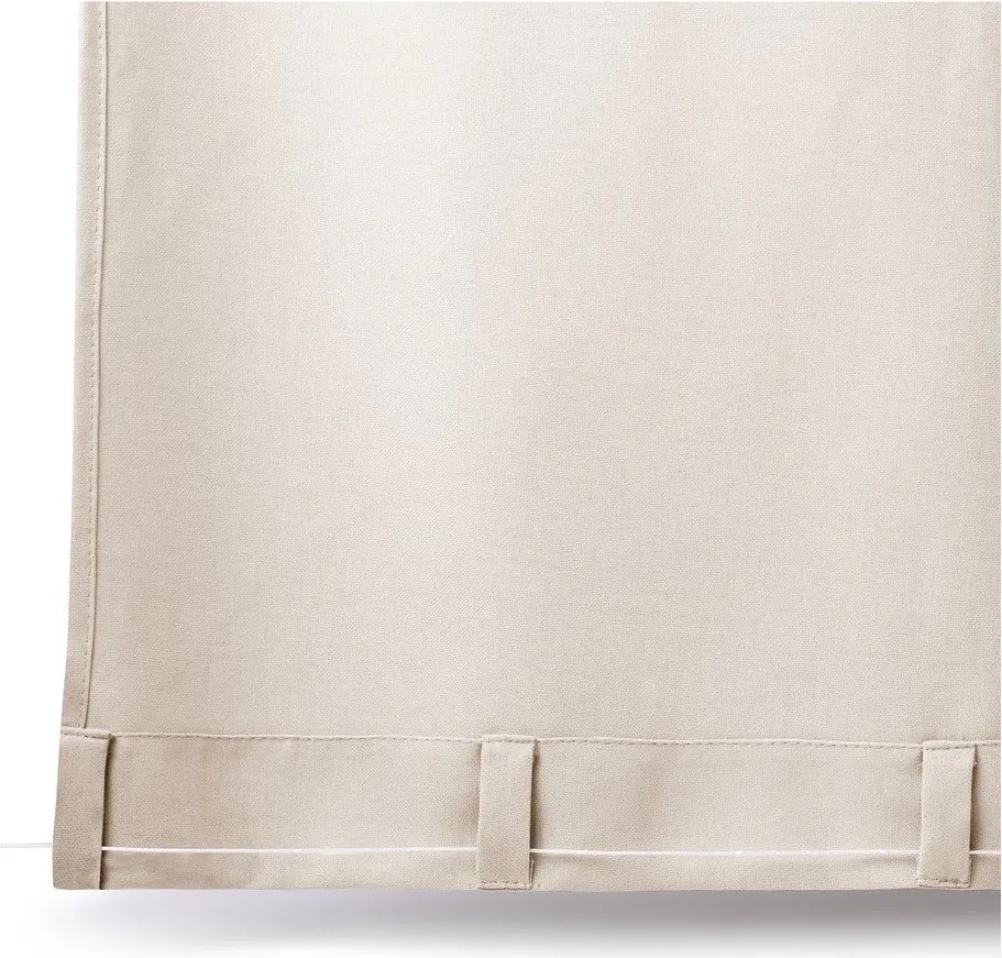 Krémový dimout/venkovní závěs 250x250 cm Calisto – Filumi