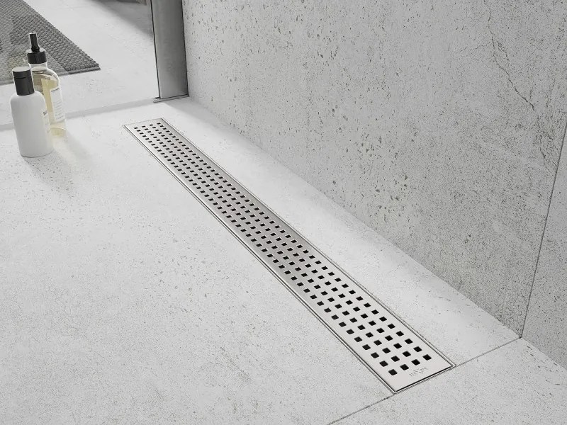 Mexen Flat nerezový sprchový žlab 50 cm vzor M08, 1025050-15