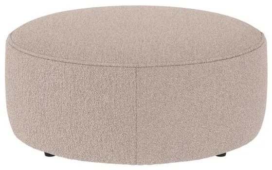 ROWICO Puf JOPLIN světle béžový ⌀90 cm