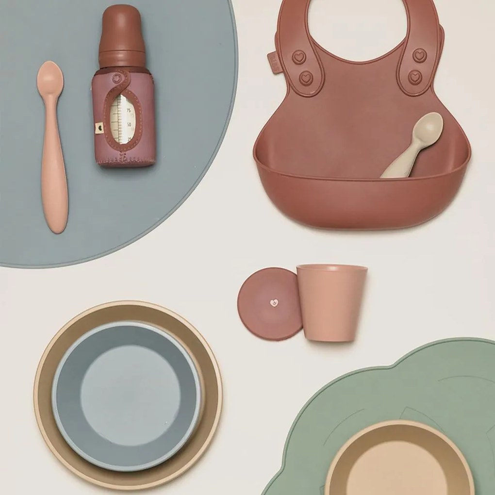 Bibs Silikonové prostírání Classic Blush