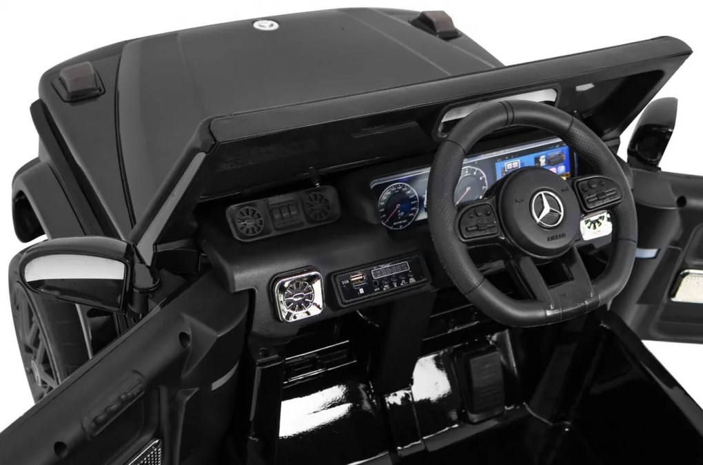 Dětské elektrické autíčko Mercedes G63 AMG MAXI Lakované černé