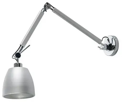 Designové nástěnné svítidlo Zyta S hliníkové