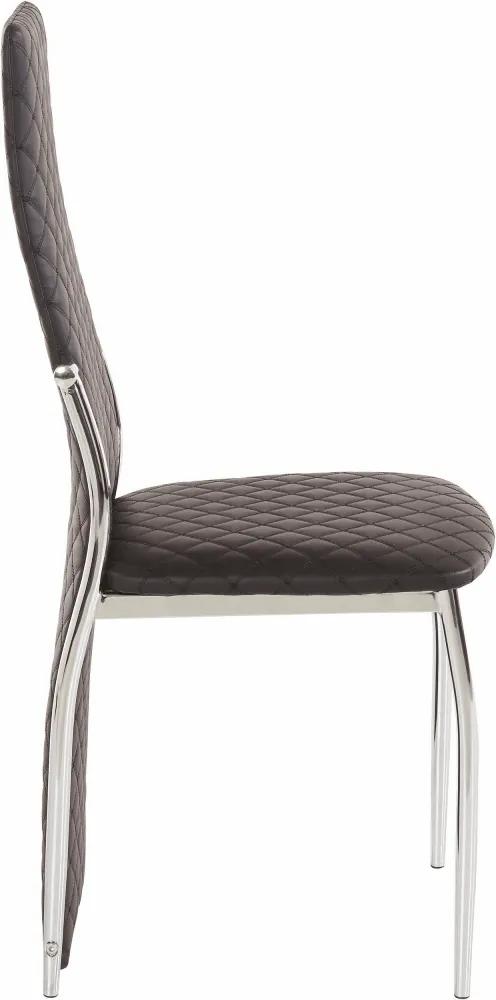 Danish style Jídelní židle Willi (SET 2 ks), černá