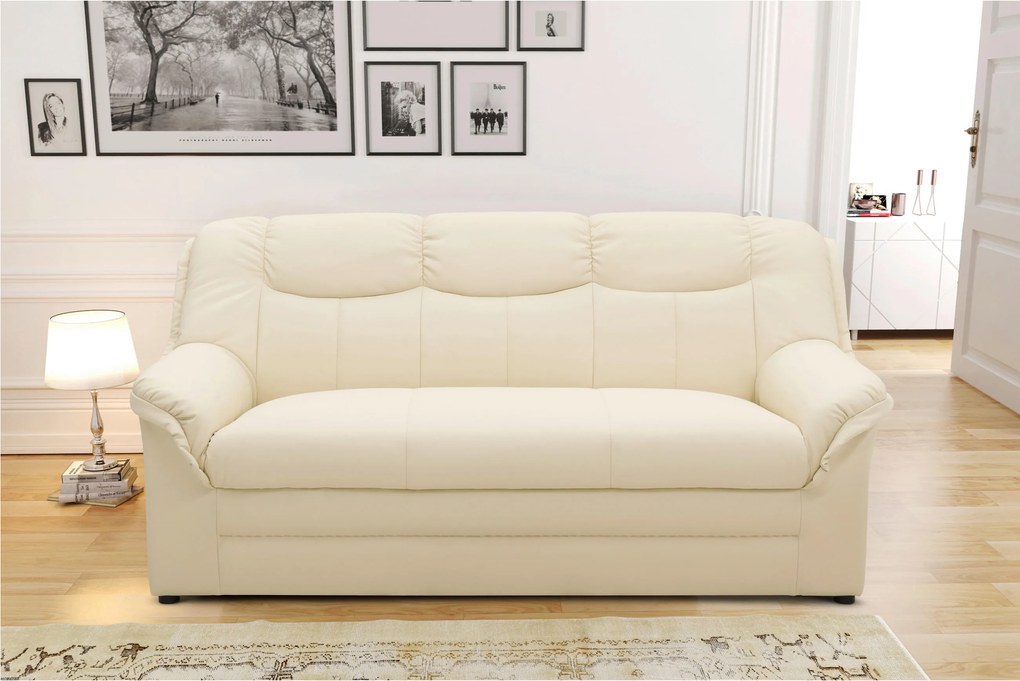 XXXLutz TŘÍMÍSTNÁ POHOVKA, textil, béžová MID.YOU - Pohovky - 001776007412
