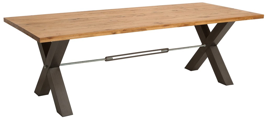Noble Home Masivní dubový jídelní stůl Moxoer, 240 cm