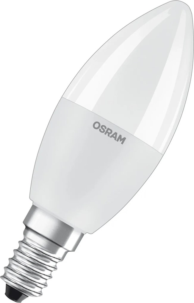 OSRAM LED žárovka s dálkovým ovládáním E14, C37, RGBW, 4,9 W, 470 lm, 2700 K