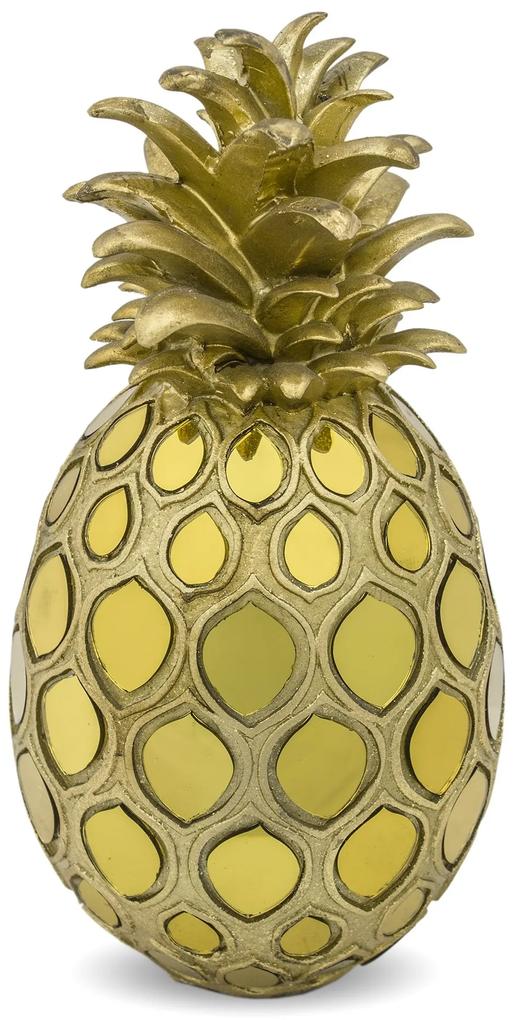 Dekorační zlatý ananas 111964