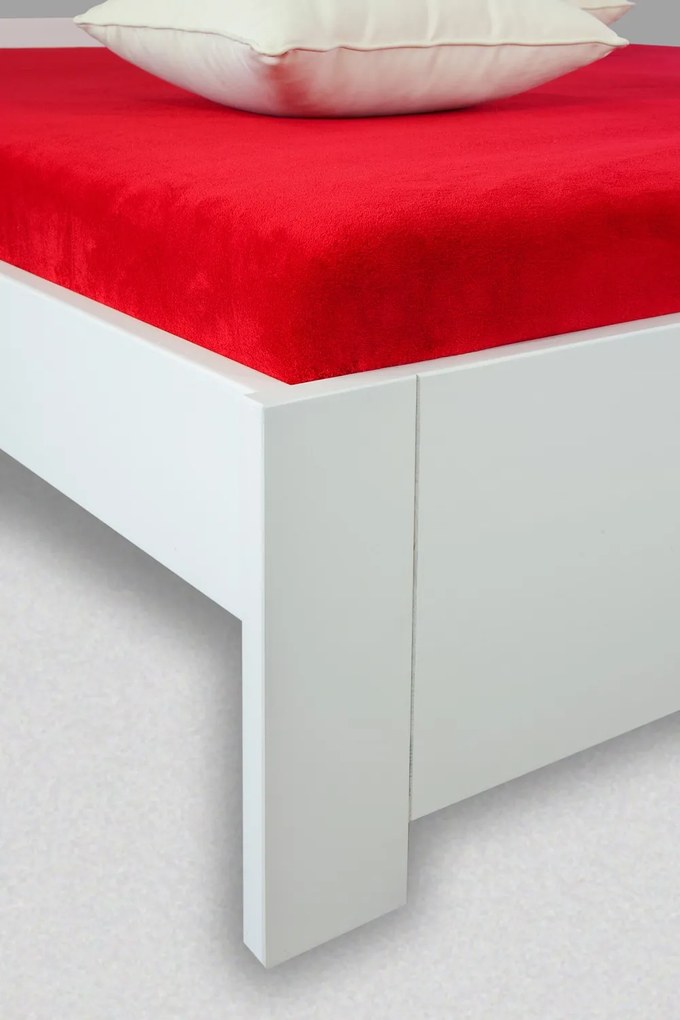 Krajča Manželská postel z masivu Nika 160 x 200 cm Povrchová úprava: Barevný lak RAL, Druh dřeva: Jasan