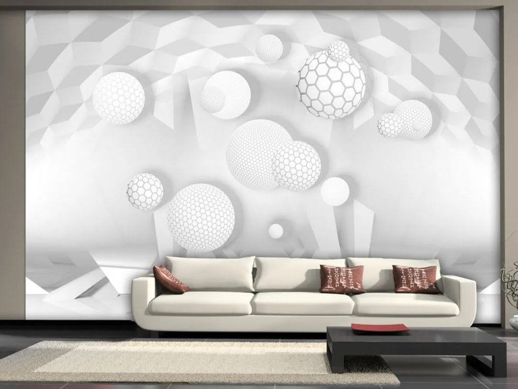 3D fototapeta na stěnu - bílý volnoprostor (150x105 cm) - Murando DeLuxe