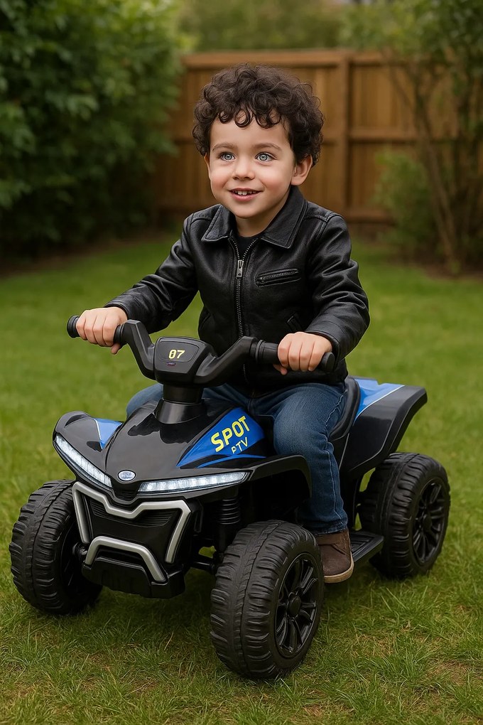 Elektrické autíčko QUAD Kids E-ATV černé