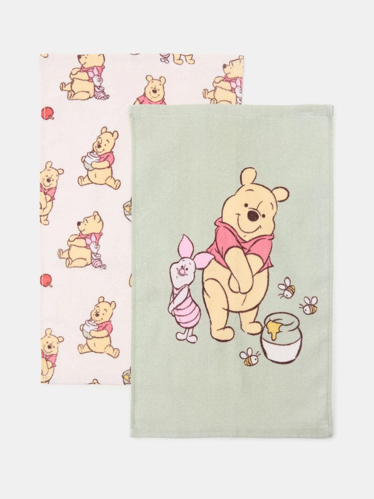 Sinsay - Sada ručníků na ruce Winnie the Pooh - vícebarevná