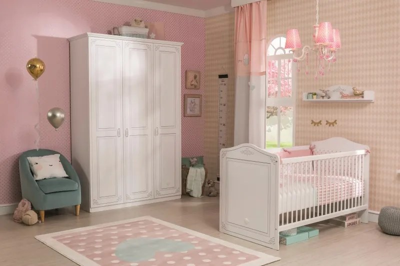Dětský pokoj pro miminko Betty - bílá