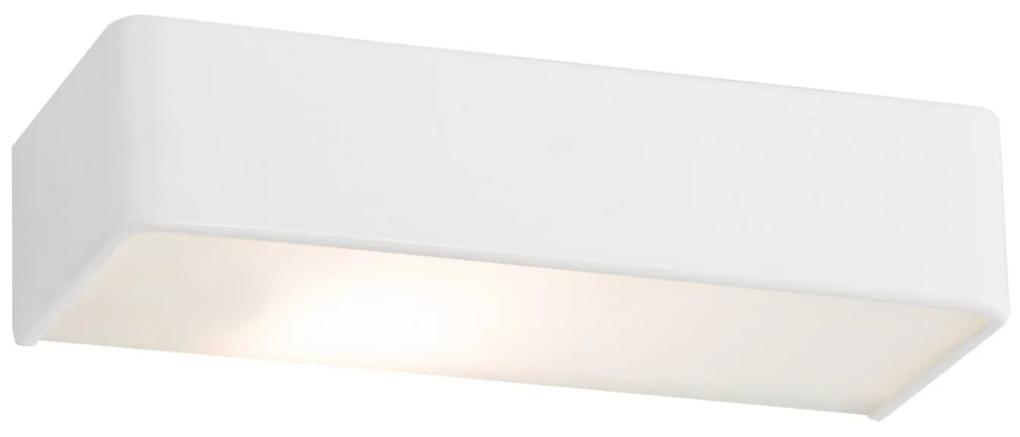 Nástěnné světlo Rauma, bílá, šířka 40 cm